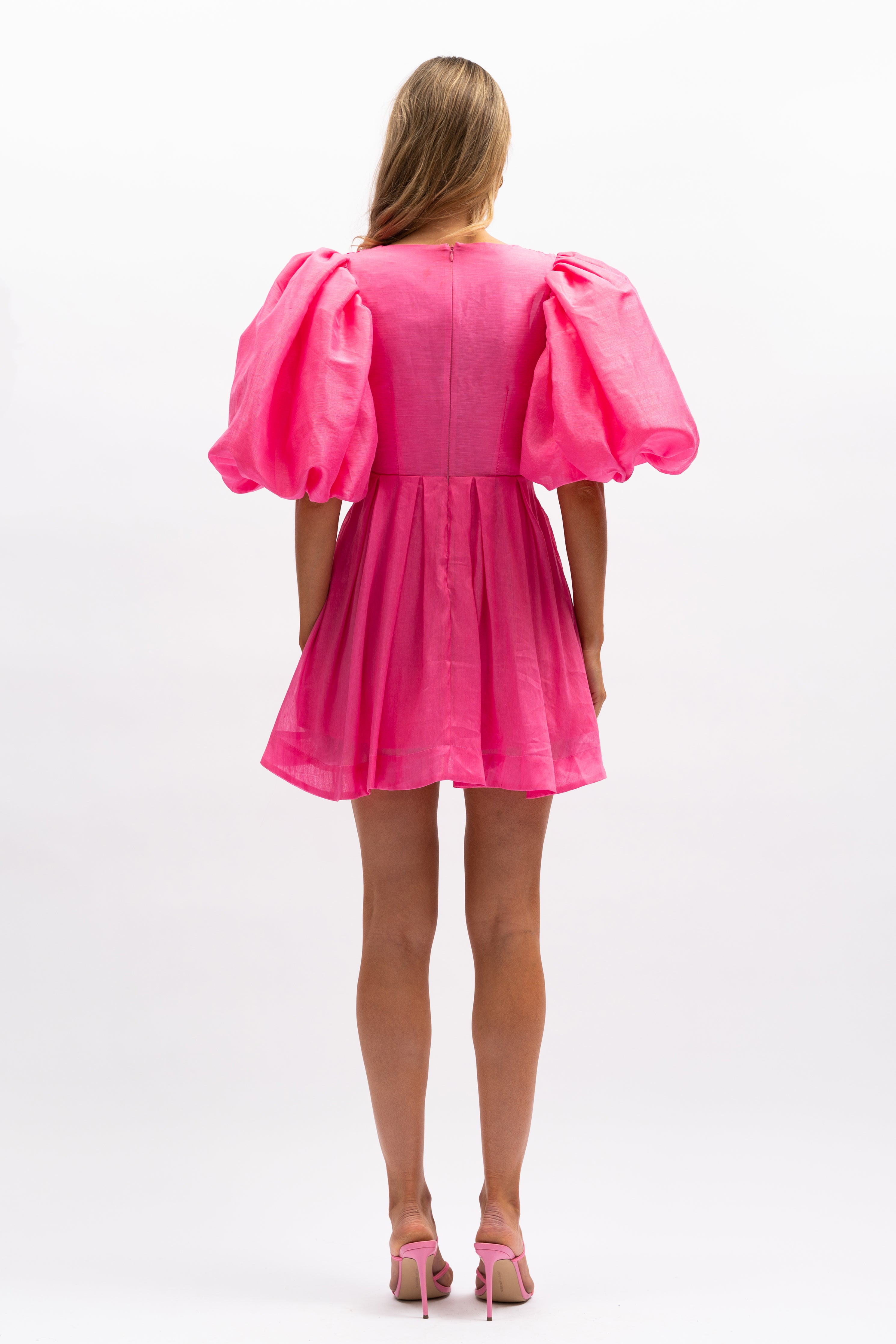 Serendipity Mini Dress - Hot Pink – Aureta Studio