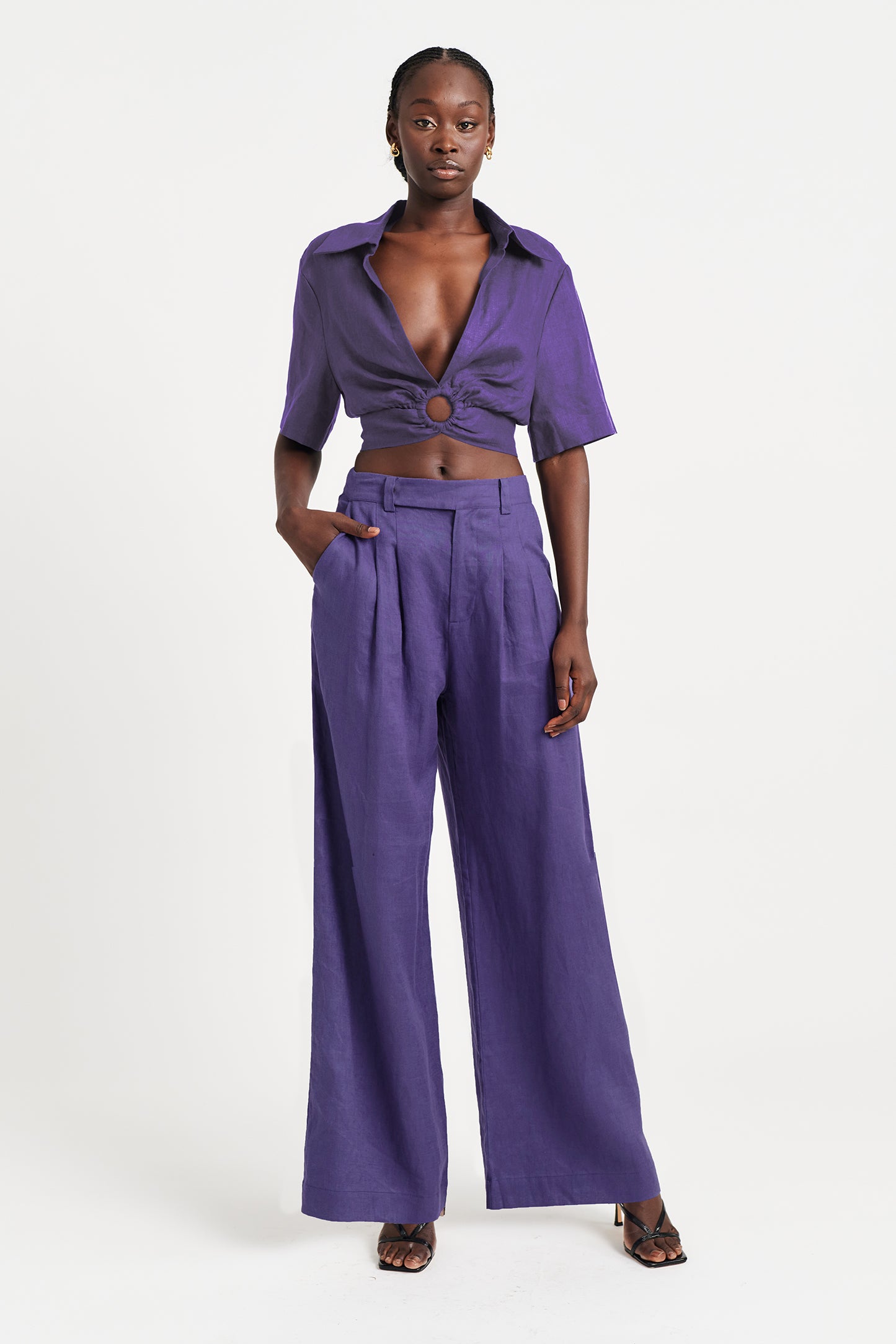 Lilah Top - Nightshade – Aureta Studio